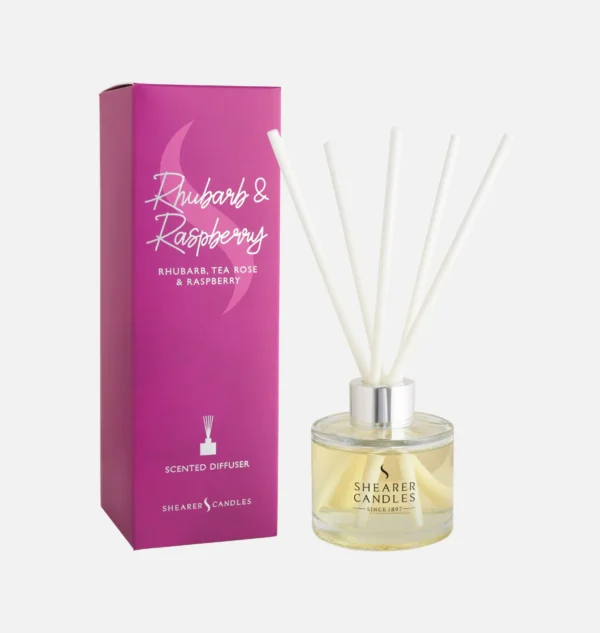 Shearer’s Reed Diffuser – Rhubarb and Raspberry | Adore