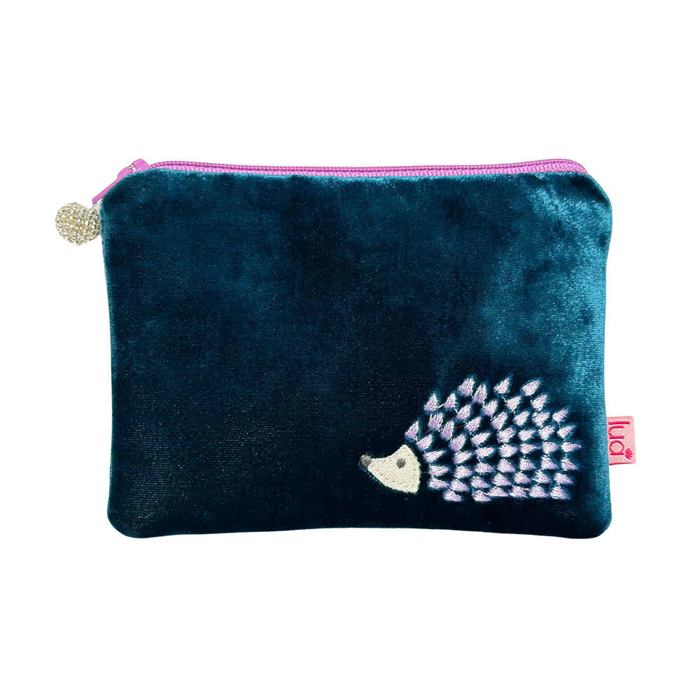 Lua “Hedgehog” Purse – Dark Turquoise | Adore