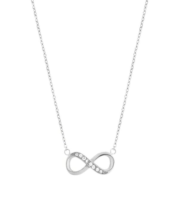 Edblad “Infinity” Necklace – Steel | Adore
